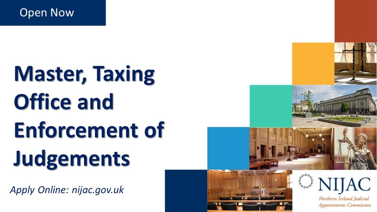 Master (Taxing Office and Enforcement of Judgements) | Northern Ireland ...