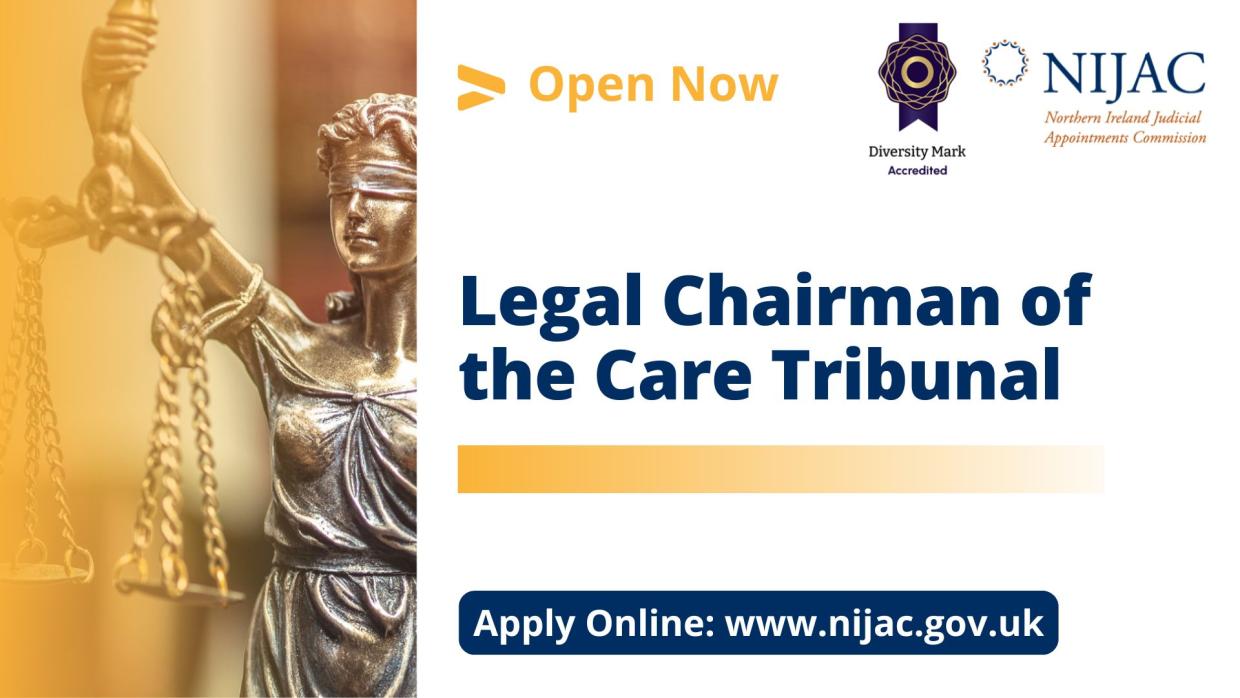 Vacancy for Legal Chairman of the Care Tribunal. | Northern Ireland ...