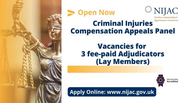 Vacancies for Lay Adjudicators to the Criminal Injuries Compensation ...