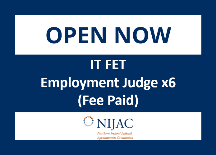 Fee-Paid Employment Judge x6 | Northern Ireland Judicial Appointments ...
