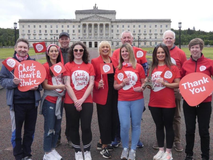 NIJAC take on Olympic Challenge in ‘Walk to Paris’ for NI Chest, Heart ...