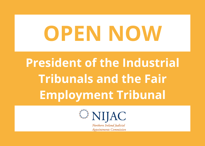 President of the Industrial Tribunals and the Fair Employment Tribunal ...